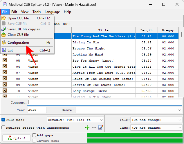 5 Tools to Split FLAC With a CUE File Into Separate Tracks
