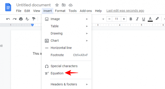 Google Docs: How To Subscript and Superscript Both at the Same Time