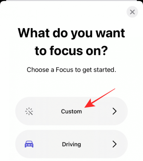 How to Use Custom Home Screen for Focus on iPhone