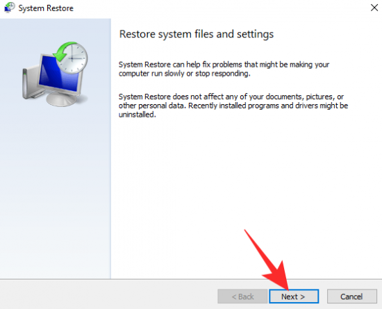 How to Restore Windows 10 to a Previous Date