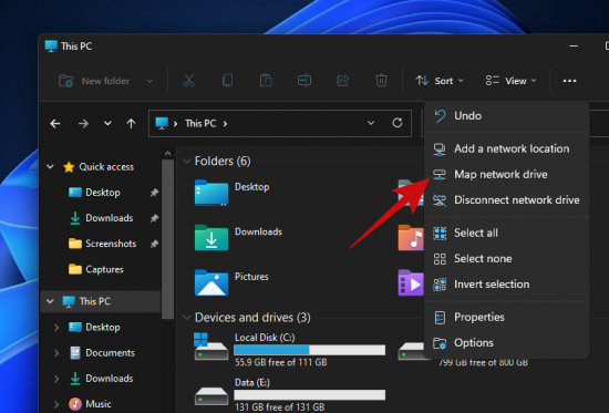 How to Map a Drive in Windows 11