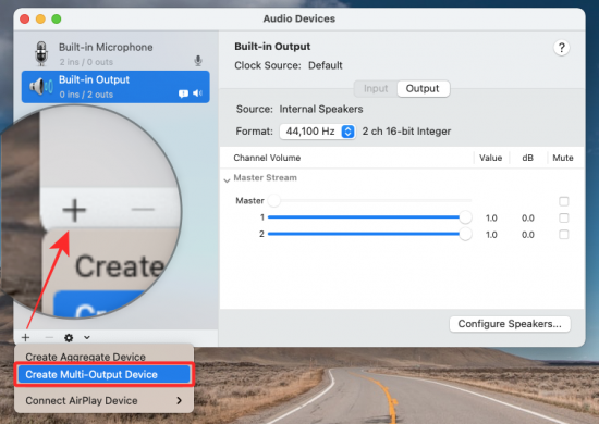 How to Set Up Multiple Audio Output on a Mac