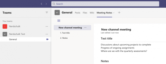 How to Take Meeting Notes on Microsoft Teams