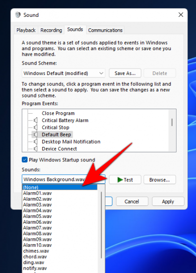 How to Disable Windows 11 Alert Sounds