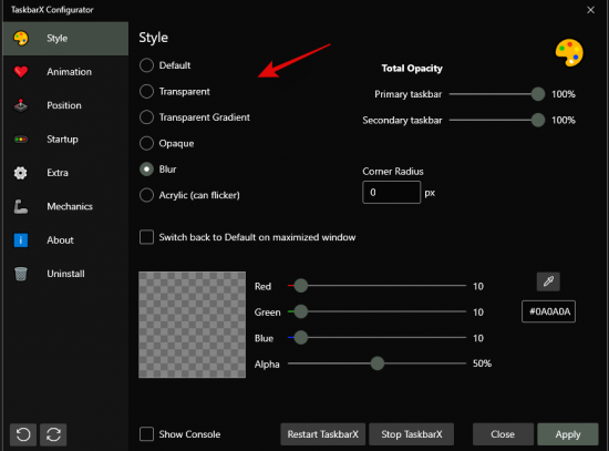 How to Change the Taskbar Color on Windows 11