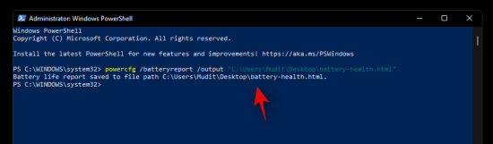 How to Check Battery Health Windows 11