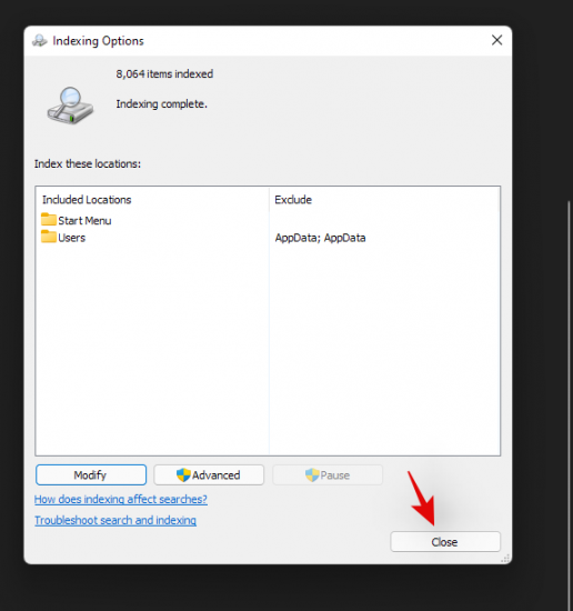 How to Disable Windows Search on Windows 11