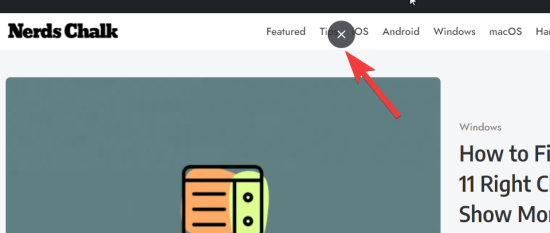 How to Exit Full Screen on Windows 11