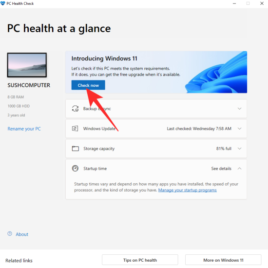 What is PC Health Check? How to Download and Use It