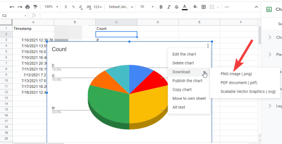 3 Ways to Make a Pie Chart on Google Forms