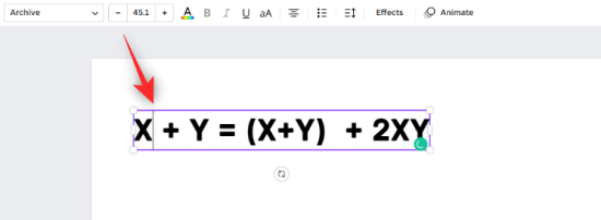 How to do subscript and superscript in Canva