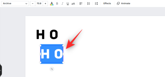 How to do subscript and superscript in Canva