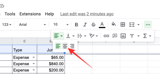 How to Insert and Format a Table in Google Sheets