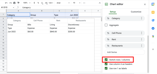 How to Insert and Format a Table in Google Sheets