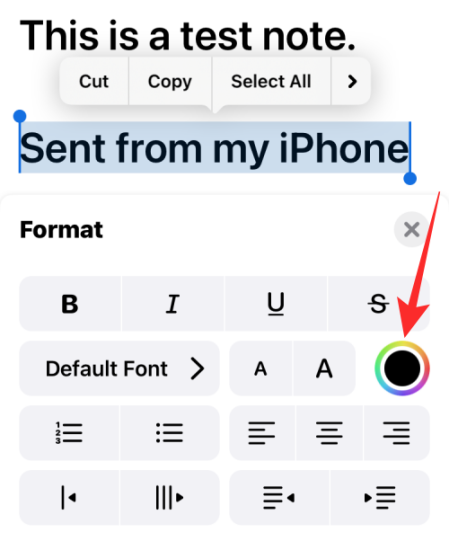 4 Ways to Change Font Color on iPhone