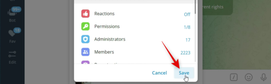 How to create a topic in a group chat on Telegram