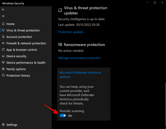 6 Ways to Disable Windows Security Antivirus in Windows 11