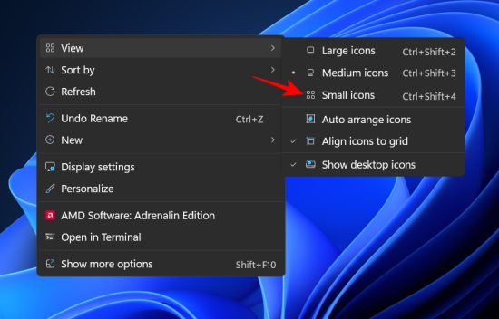 How to make icons smaller on Windows 11 [5 ways]