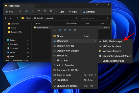 7 ways to open ZIP files on Windows 11