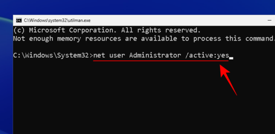 How to reset Windows 11 administrator password using Command Prompt (CMD)