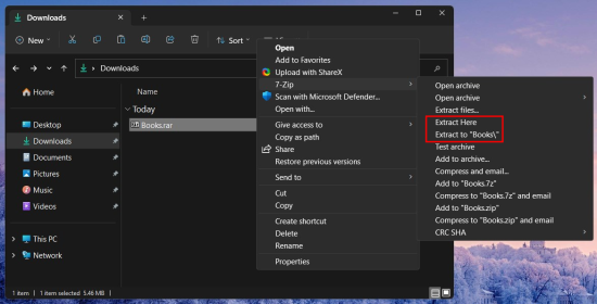 How to extract files in Windows 11 [AIO] [2024]