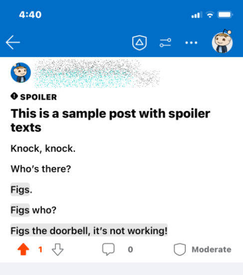 Reddit Spoiler Text: How to Do Spoiler Tag and Alerts on Reddit in ...