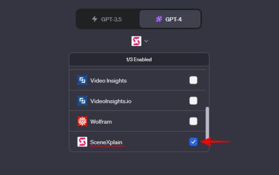 How to Use the SceneXplain Plugin on ChatGPT?