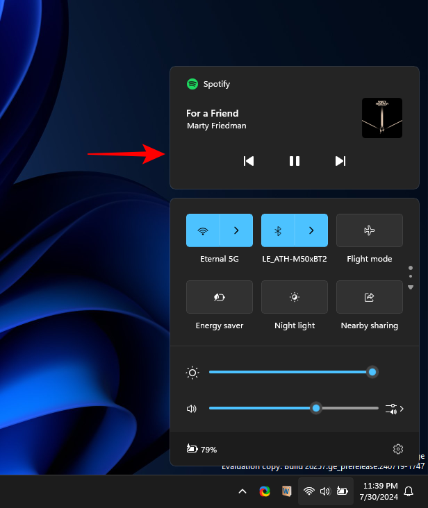 How to Disable Media Controls Overlay in Windows 11 Quick Settings