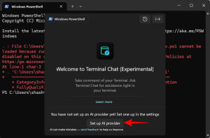 Step-by-step Guide to Use ChatGPT in Windows Terminal