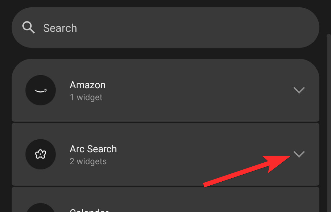 How to Add Home Screen Widgets and Icons From Arc Search for Android